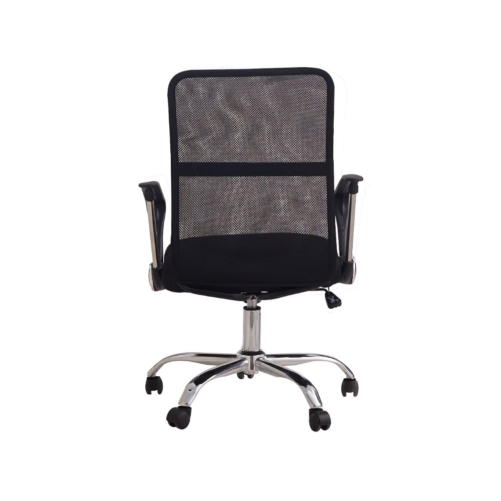 Cadeira de Escritório Giratória Montreal com Tela Mesh Preto
